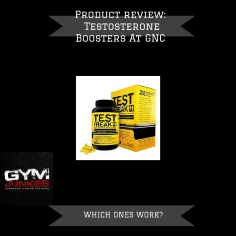 Top 6 Testosterone Boosters At GNC | Gym Junkies
